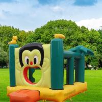 China Logo Custom Logo Printed Commercial Pvc Inflatable Bouncy Castle for Children and Toddlers for sale