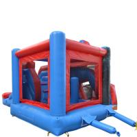 China Logo Custom Logo Printed Commercial Pvc Inflatable Bouncy Castle for Children and Toddlers for sale