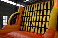 China Castle Inflatable Bounce House Rock Climbing Tower for Kidsevents Fun and Customized Color for sale