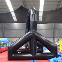 China Rugby First Down Inflatable America Football Game with Custom Logo Printed for sale