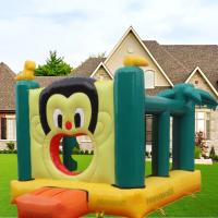 China 14 Years Up PVC Inflatable Castle with Blower Light Colored Bounce House Bouncie Castle/Pool for sale