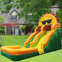 China Max Capacity 100-500kg 2024 Inflatable Double Slide Bounce House for 5-10 Passengers for sale