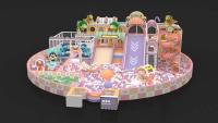 China Kids Wood Indoor Playground Equipment Plastic Slide for Customized Children Play Set for sale