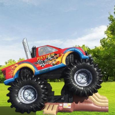 China 2024 Inflatable Farm Bounce House with Tractor Design and Repair Kit Accessory for sale