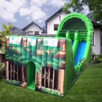 China 2024 Commercial Inflatable Water Slide with Customized Size and Custom Logo Printed for sale