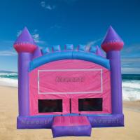 China Custom Logo Printed 2024 Castle Inflatable Bounce House for Indoor and Outdoor Play for sale