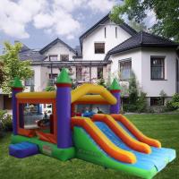 China Jumping Castle Bounce House Package Customized Color Inflatable Castle for sale