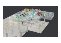 China GS ASTM Certified Children Playground for Shopping Mall NO Inflatable for sale
