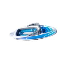 China 6-Person Water Party Island Drift Boat Customized PVC Float Inflatable Bay Breeze Boat for sale