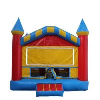 China Customized Color Pink Bounce House 10x10 Water Inflatable Castle for Kids 14 Years Up for sale