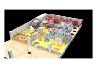 China Kids Indoor Playground Equipment Fiberglass Slide Type Modern Style for 3-15 Years for sale