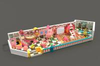 China Indoor Playground for Children Big Slide Trampoline Park 10 Passengers 1-15 Years Old for sale