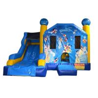 China Custom Logo Printed Accessory Packing Bag Inflatable House Bounce for Easy Setup Needs for sale