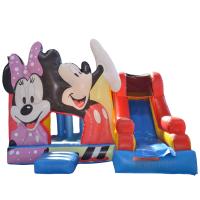 China Custom Logo Printed Accessory Packing Bag Inflatable House Bounce for Easy Setup Needs for sale
