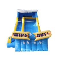 China White Inflatable Slide Jumping Castle CE Certified Water Slide Bounce House for Party for sale