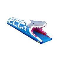 China White Inflatable Slide Jumping Castle CE Certified Water Slide Bounce House for Party for sale