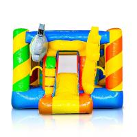 China Commercial Inflatable Giant Bounce House with Customized Color and Repair Kit for sale