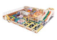 China Jungle Themed Indoor Commercial Soft Playground Equipment Designed for 3-12 Year Olds for sale