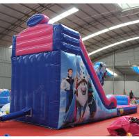 China Customized Color Bounce House Inflatable Water Slide for 8-13 Years Old Children for sale