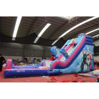 China Customized Color Bounce House Inflatable Water Slide for 8-13 Years Old Children for sale