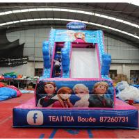 China Customized Color Bounce House Inflatable Water Slide for 8-13 Years Old Children for sale