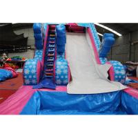 China Customized Color Bounce House Inflatable Water Slide for 8-13 Years Old Children for sale