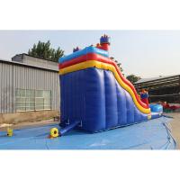 China Customized Color Inflatable Bounce House Water Slide Pool Combo for Kids and Adults for sale
