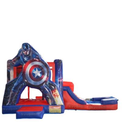 China kids inflatable bouncy castle for outdoor play Blower repair kits included for sale