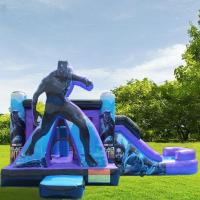 China kids inflatable bouncy castle for outdoor play Blower repair kits included for sale