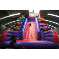 China PVC Accessory Packing Bag Included Design Giant Dry Inflatable Bouncer Slide For Kids for sale