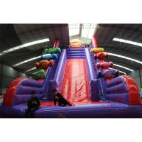 China PVC Accessory Packing Bag Included Design Giant Dry Inflatable Bouncer Slide For Kids for sale