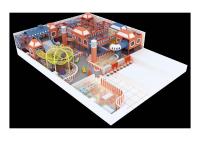 China Jungle Theme Kids Playground Small Indoor Playground with Install Instruction and Malls for sale