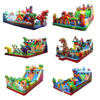 China Custom Logo Printed Jumping Castle Inflatable Paw Bouncer for Kids' Entertainment for sale
