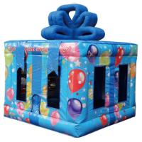 China Customized PVC Inflatable Monster Truck Bounce House With Slides for ODM/OEM Acceptable for sale