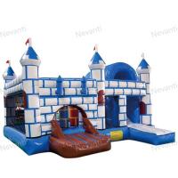China Colorful PVC Cartoon Character Inflatable Bouncer Jumping Bouncy Castle with Slide for sale
