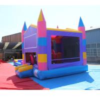 China Unisex Party Rental Equipment Large Bouncy Castle Water Slide with Customized Color for sale