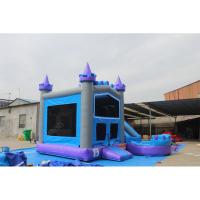 China Block Jumping Castle Inflatable Bouncy Castle Slide with Customized Color Combinations for sale