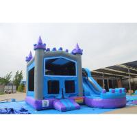 China Block Jumping Castle Inflatable Bouncy Castle Slide with Customized Color Combinations for sale