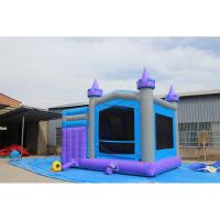 China Block Jumping Castle Inflatable Bouncy Castle Slide with Customized Color Combinations for sale