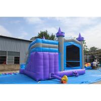 China Block Jumping Castle Inflatable Bouncy Castle Slide with Customized Color Combinations for sale