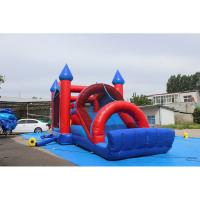 China 8-13 Years Old Upgrade to Our Customized Size Inflatable Bouncer Castle Slide Combo for sale