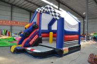 China Customized Color 18ft Module Castle Inflatable Wet Dry Slide for Children PVC Material for sale