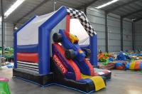 China Customized Color 18ft Module Castle Inflatable Wet Dry Slide for Children PVC Material for sale
