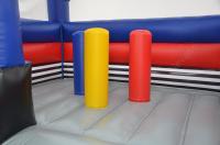 China Customized Color 18ft Module Castle Inflatable Wet Dry Slide for Children PVC Material for sale