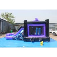 China Custom Logo Printed Bounce House Commercial Inflatable Air Bouncer for 8-13 Years Old for sale