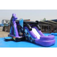 China Custom Logo Printed Bounce House Commercial Inflatable Air Bouncer for 8-13 Years Old for sale