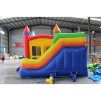 China Age Range 8 to 13 Years Customized Color Inflatable Jumps Combo Bouncy Castle Bounce House for sale