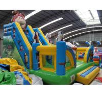 China Outdoor Fun Unisex Commercial Pvc Inflatable Bounce House Jumper with Slide Combo for sale