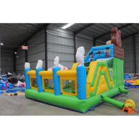 China Outdoor Fun Unisex Commercial Pvc Inflatable Bounce House Jumper with Slide Combo for sale