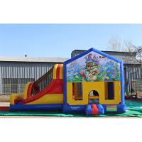 China Affordable PVC Bouncy Castles Commercial Grade Tan Party Bounce House Inflatable for sale